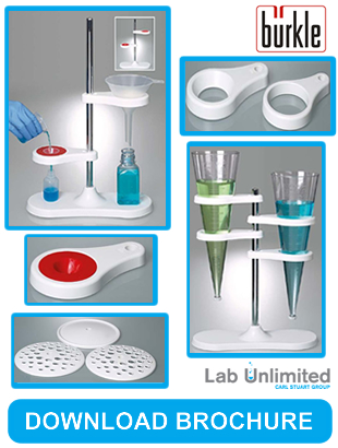 Funnel stands LaboPlast®, PP | Lab Unlimited UK
